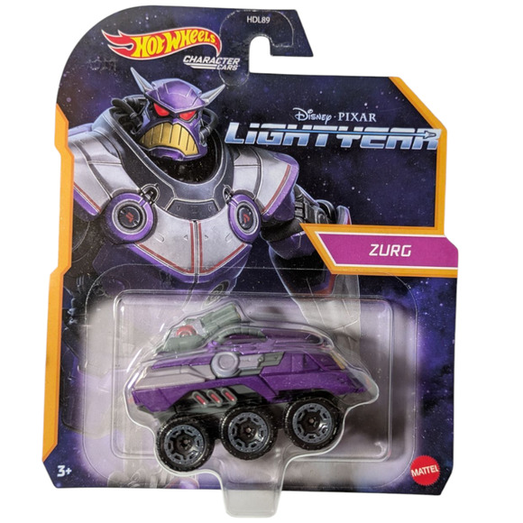 Hot Wheels | Toys | Hot Wheels Character Car Featuring Zurg From Disney ...